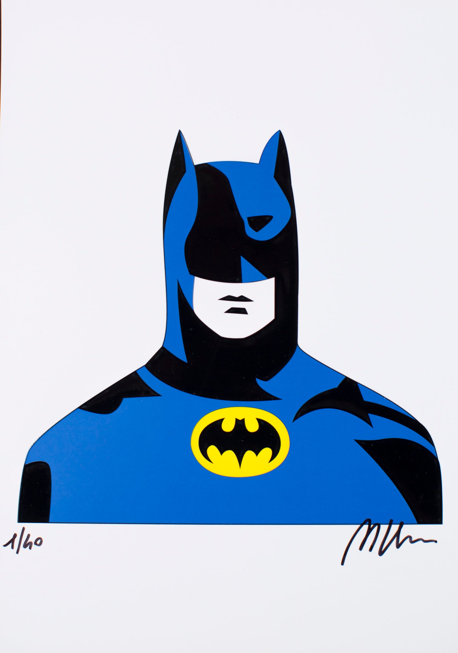 Marco Lodola - Batman - Screenprint – Deodato Arte